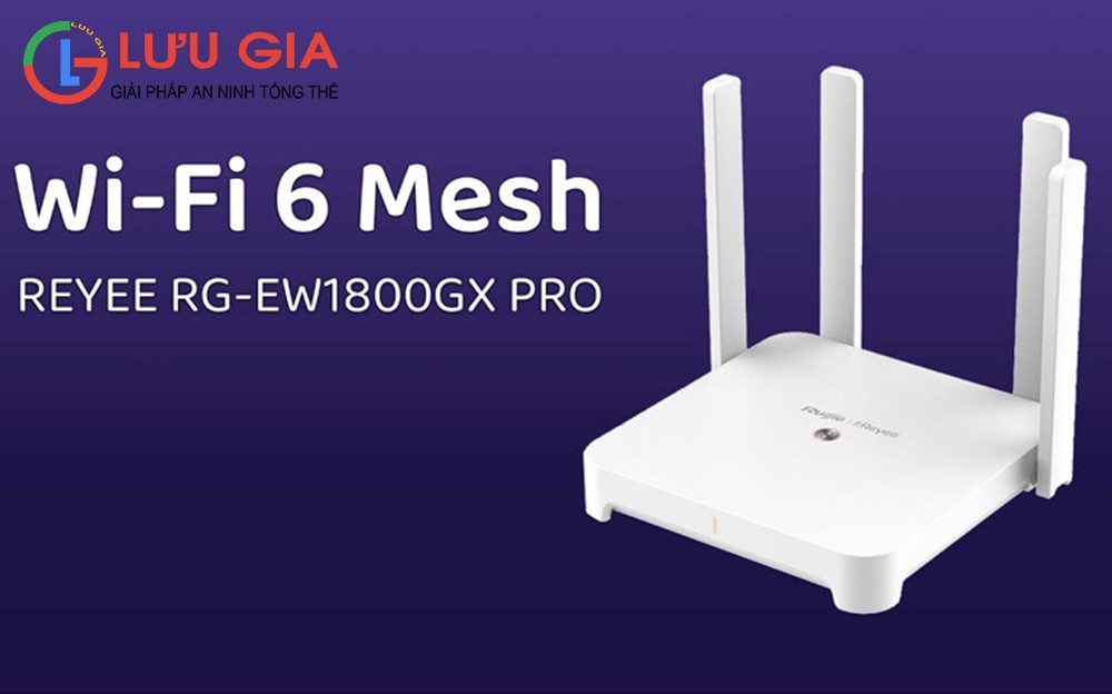 Router Wifi 6 MESH RUIJIE RG-EW1800GX PRO