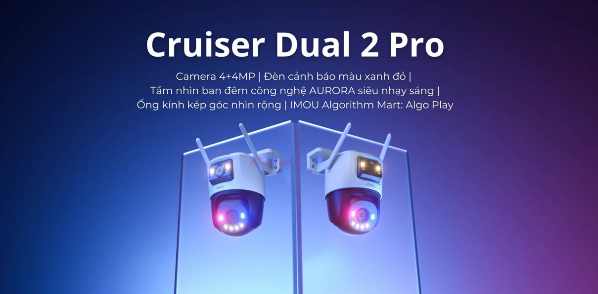 IMOU Cruiser Dual 2 Pro 8MP - IPC-S7XFP-8U0WED
